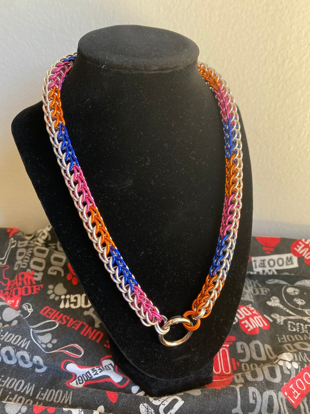 Custom Full Persian Chainmail Necklace - Etsy