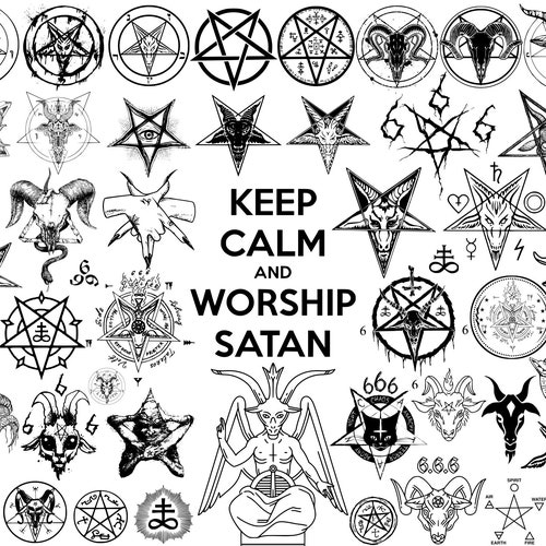 SVG File. 52 Occult Symbols Satanic Spirit Demonic Baphomet - Etsy Canada