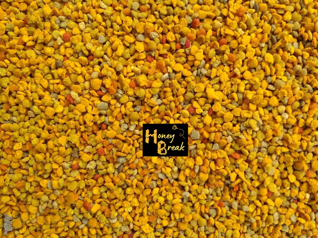 100% Bee Pollen Granules / 1oz - 4lbs / Raw and Pure - Bees Pollen ...