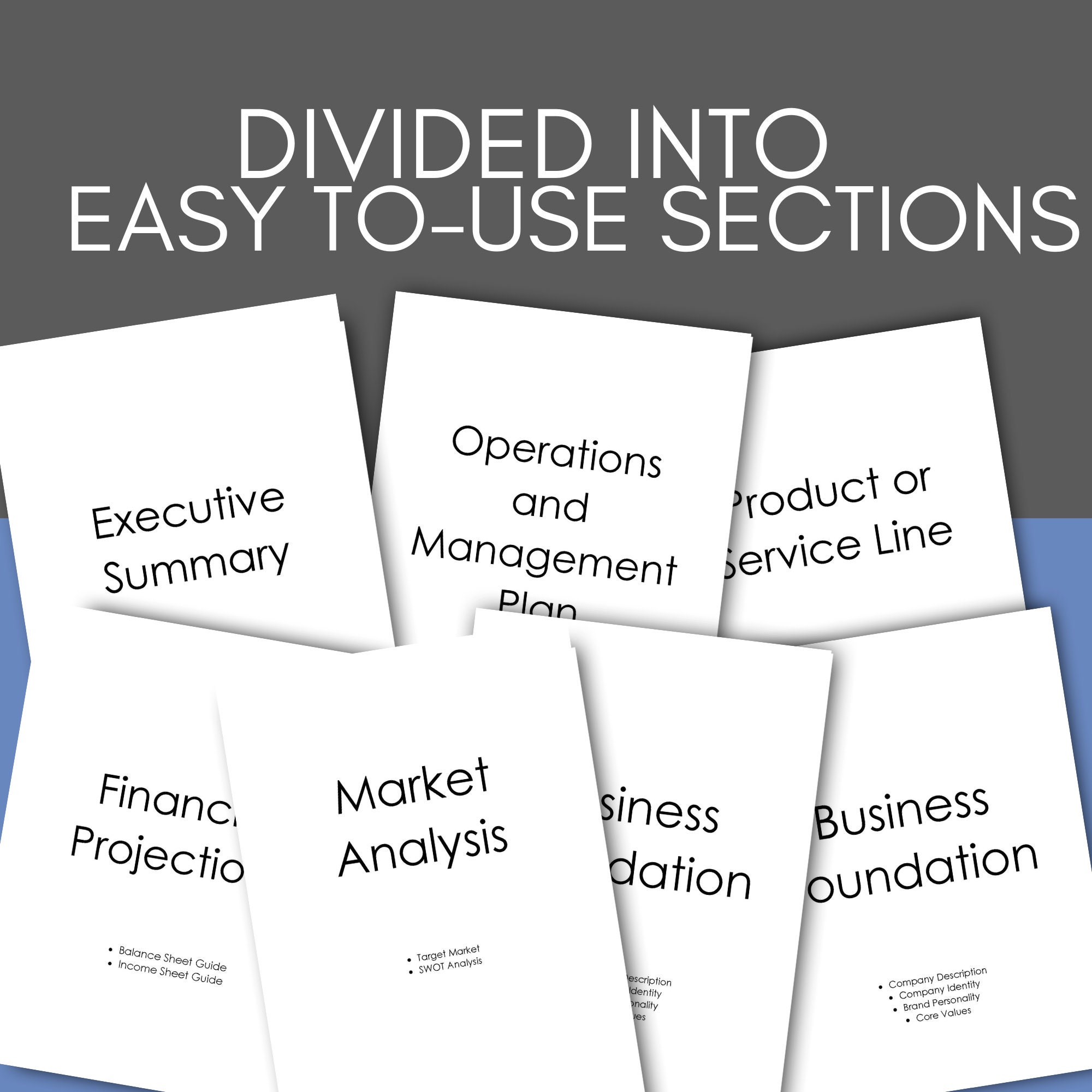 Business Plan Template: Start up Business Planner, Small Business ...