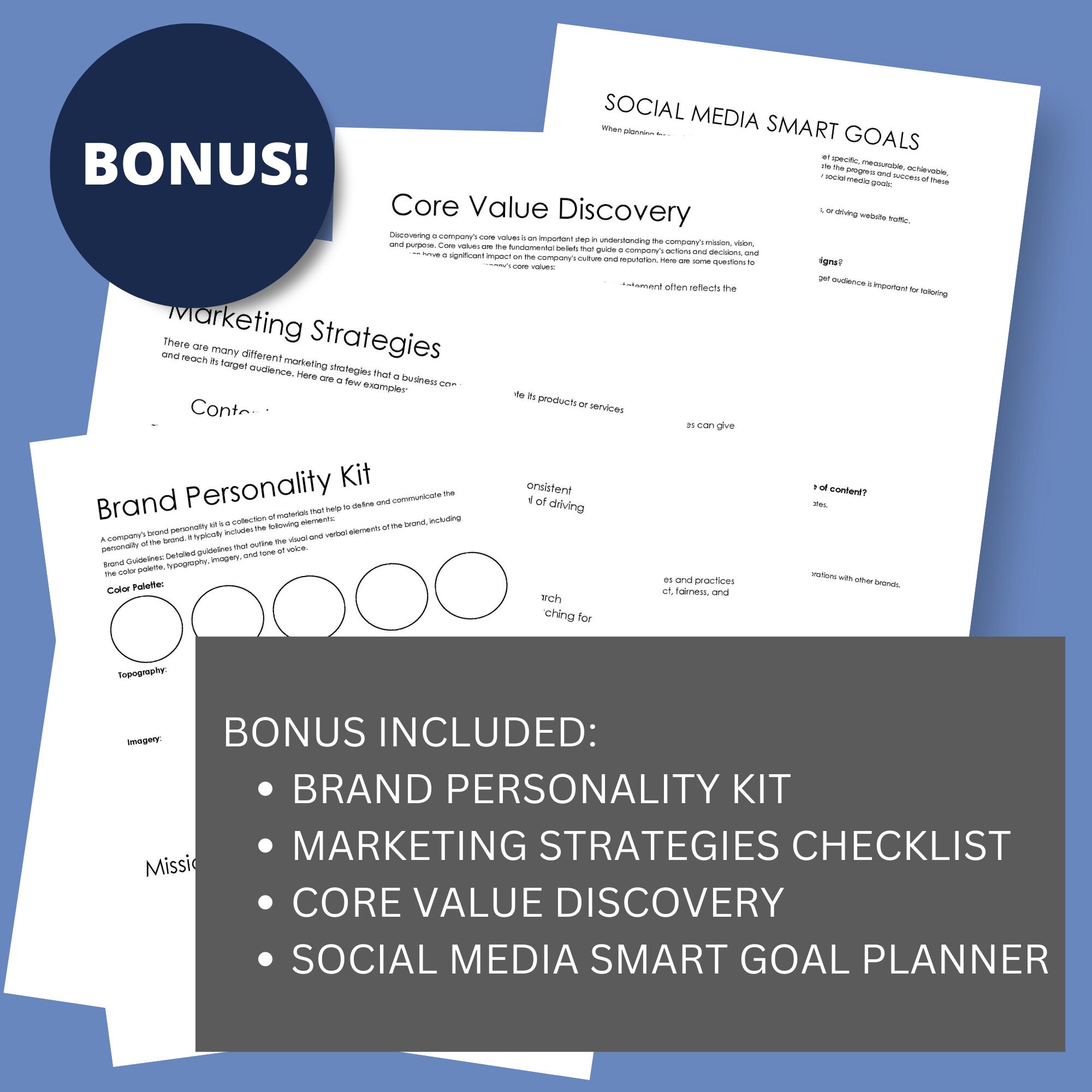 Business Plan Template: Start up Business Planner, Small Business ...