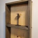 Grey/natural 3 Vertical Shadowbox for Glove Collection. Great for ...