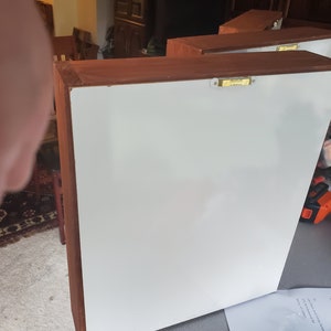 LARGE Format Wooden Shadowbox "blank" for Mounting Personal Vintage ...