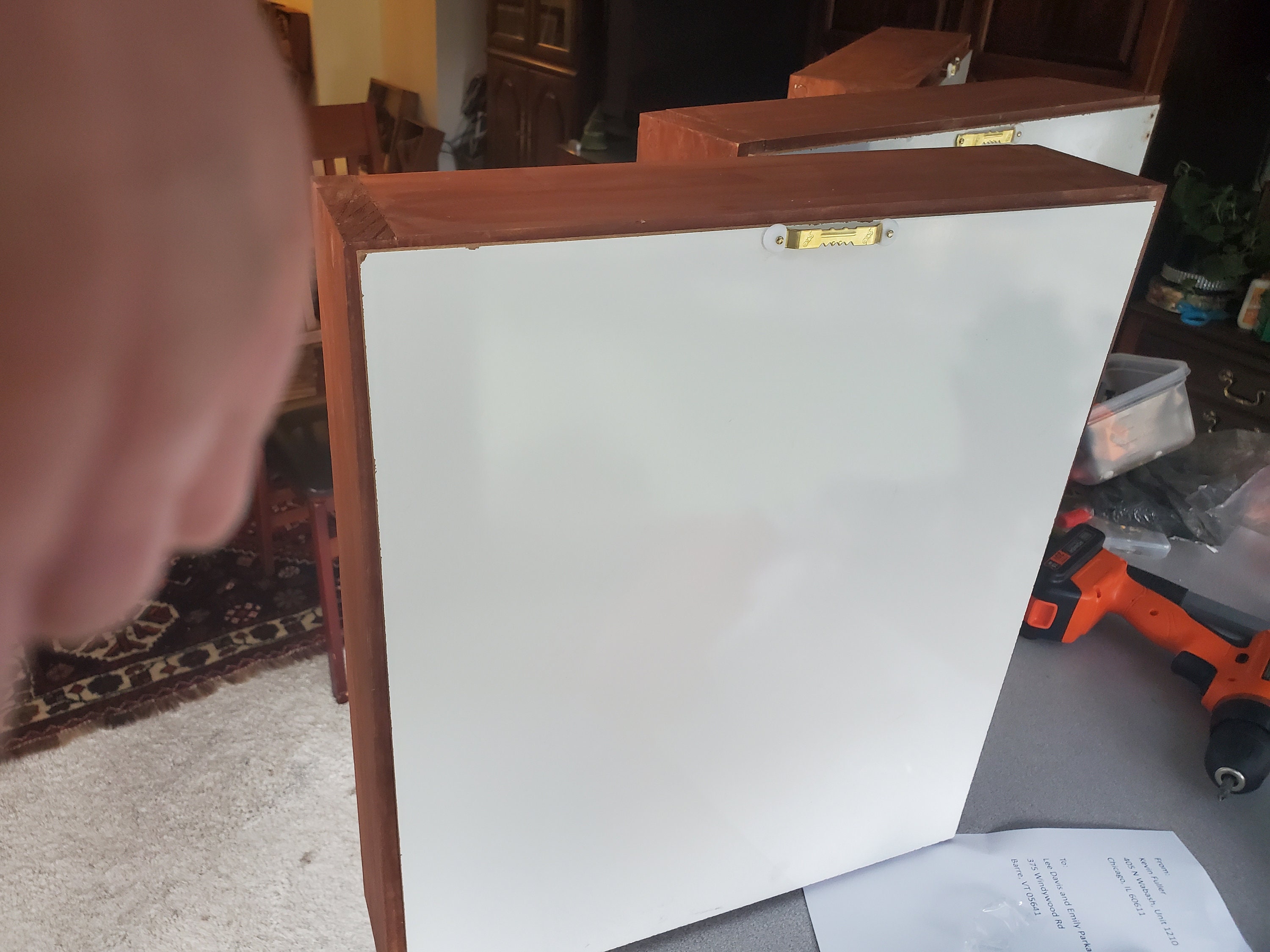 Large Wooden Shadow Box, Glove & Sports Memorabilia Display (18x15x4 ...