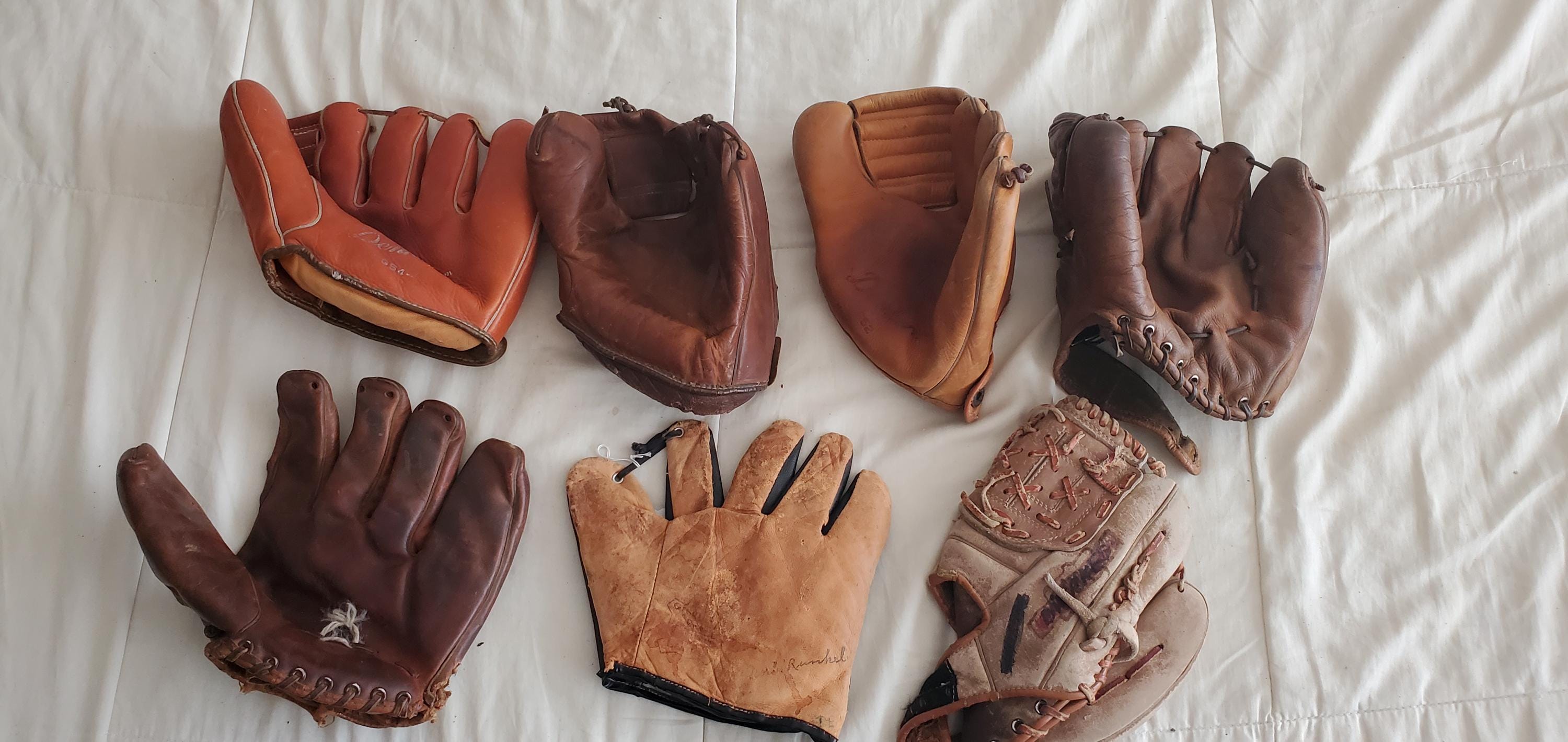 Vintage Baseball Glove Collection, Choose 3 for Decor or Display - Etsy