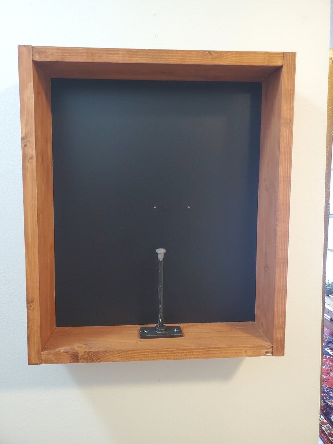 LARGE Format Wooden Shadowbox "blank" for Mounting Personal Vintage ...