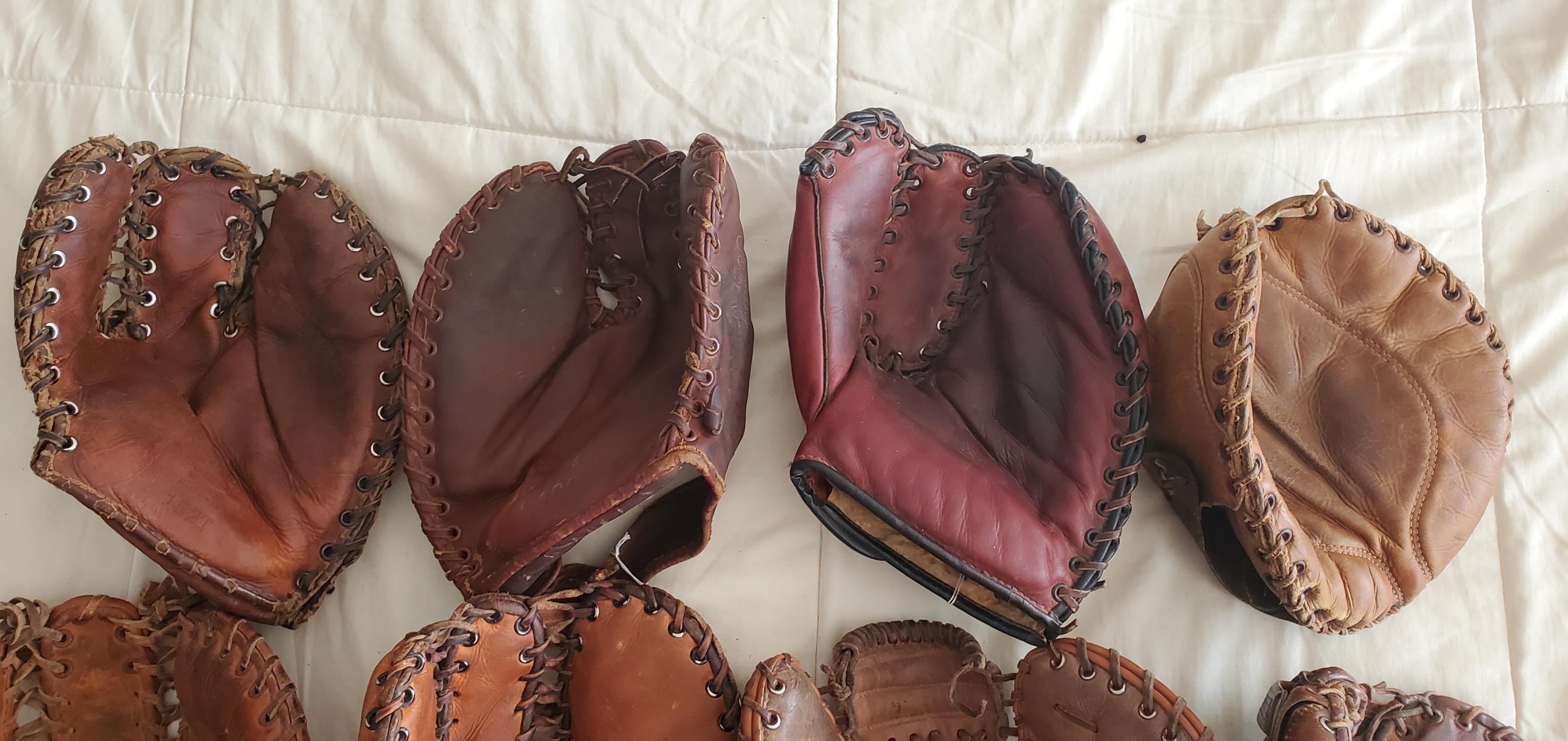 Vintage Baseball Glove Collection, Choose 3 for Decor or Display - Etsy