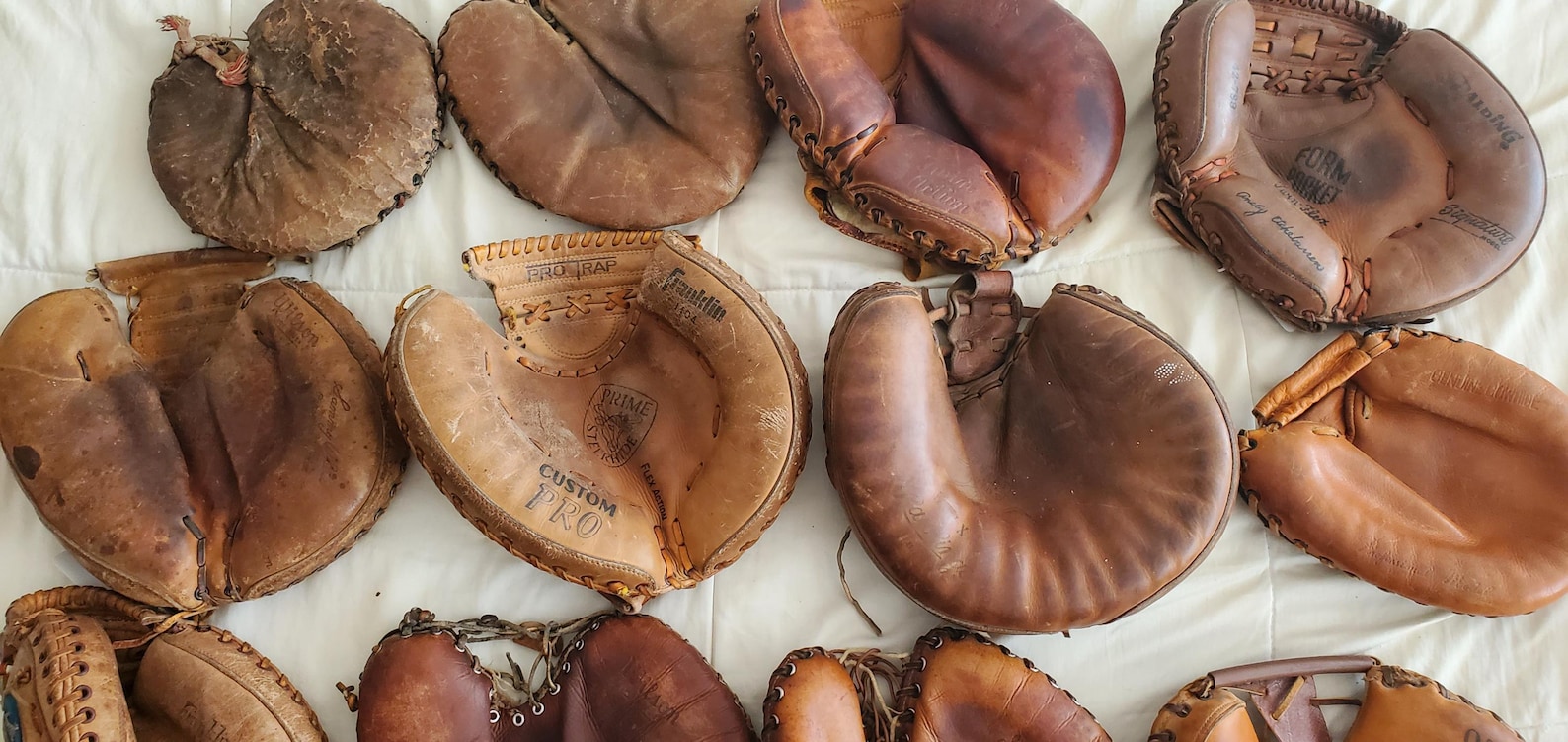 Vintage Baseball Glove Collection, Choose 3 for Decor or Display - Etsy