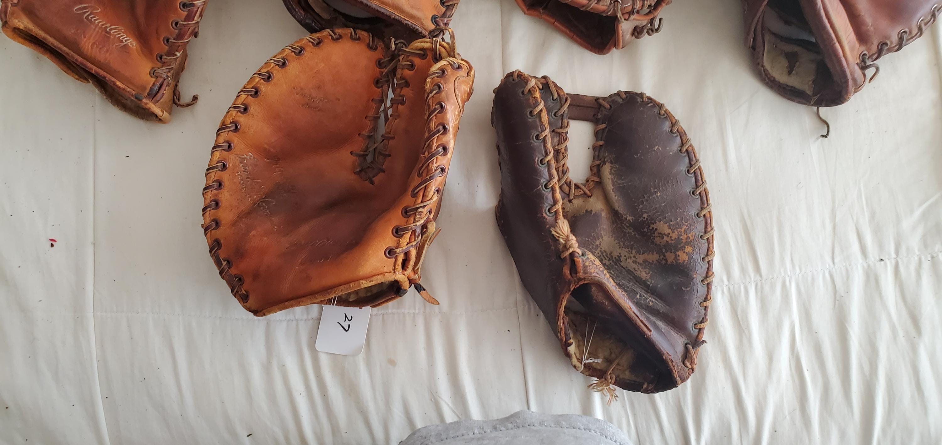 Vintage Baseball Glove Collection, Choose 3 for Decor or Display - Etsy