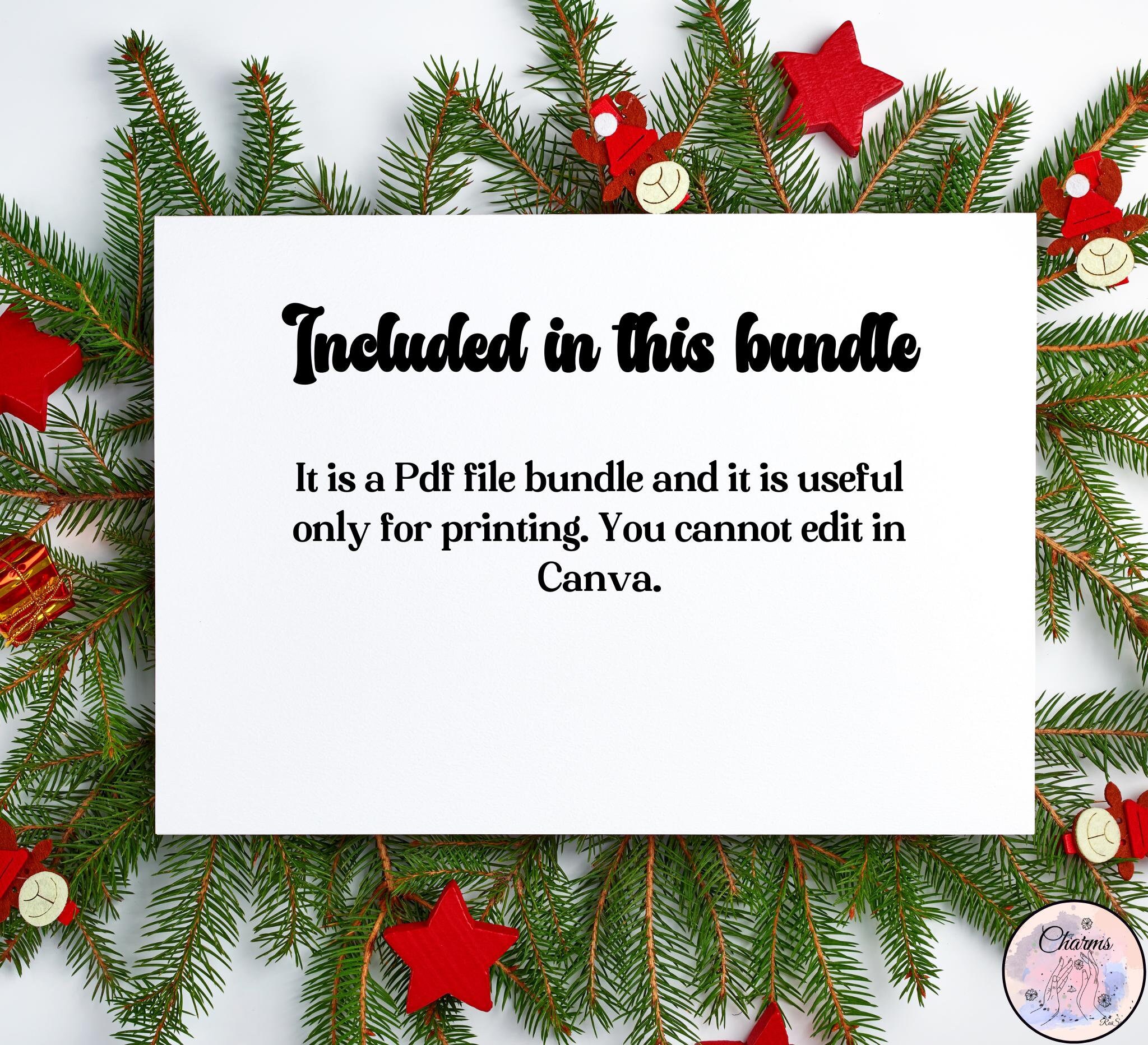 Printable Letter to Santa, Letter From Santa, Christmas Adult Games ...