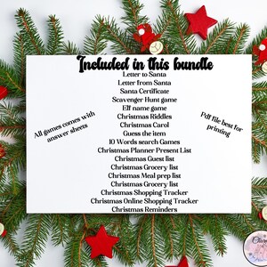 Printable Letter to Santa, Letter From Santa, Santa Certificate ...