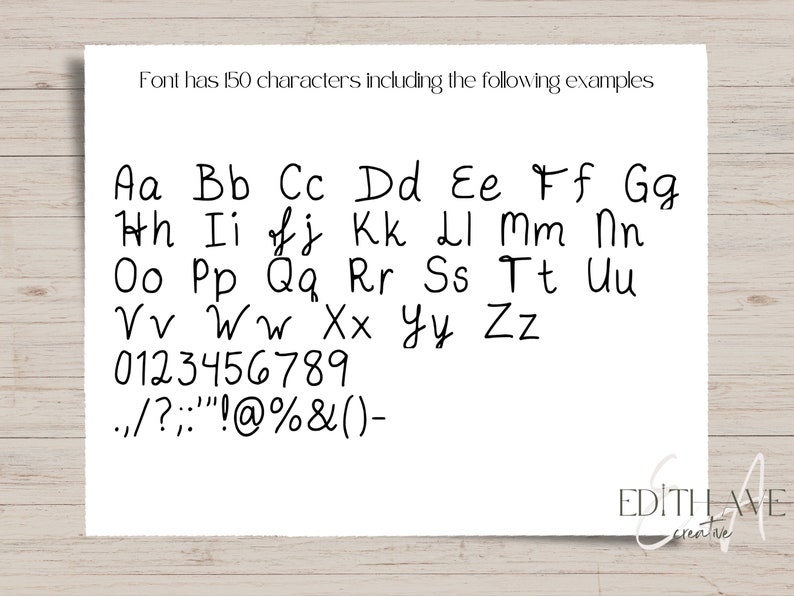 Font Handwritten Font Handwriting Font Print Font - Etsy