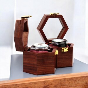 Wooden Watch Box, Watch Storage Organizer, Watch Display Case, Watch ...