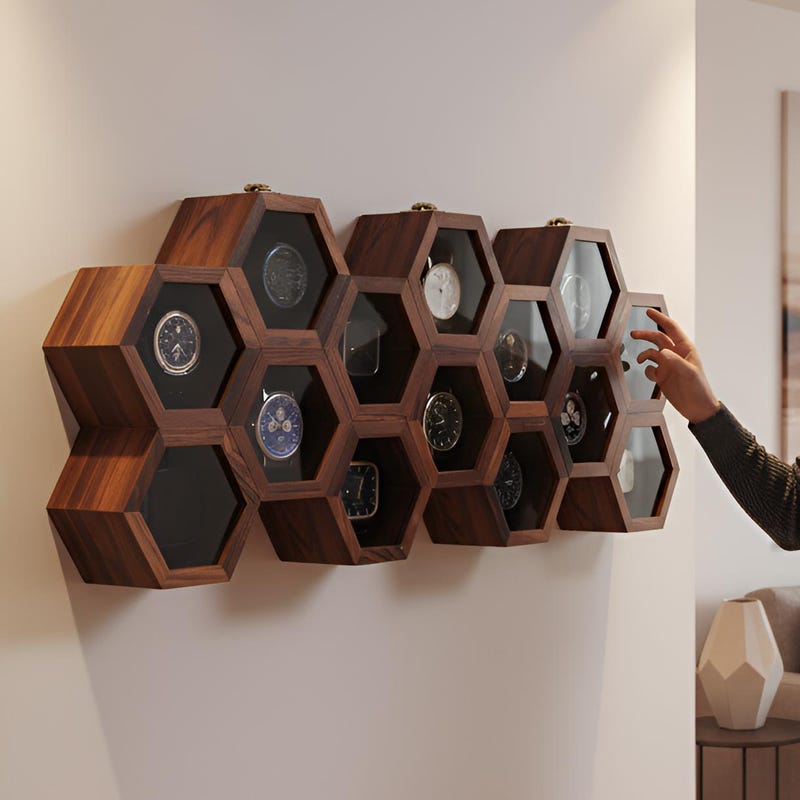 Vintage Wood Clock Box - Etsy UK