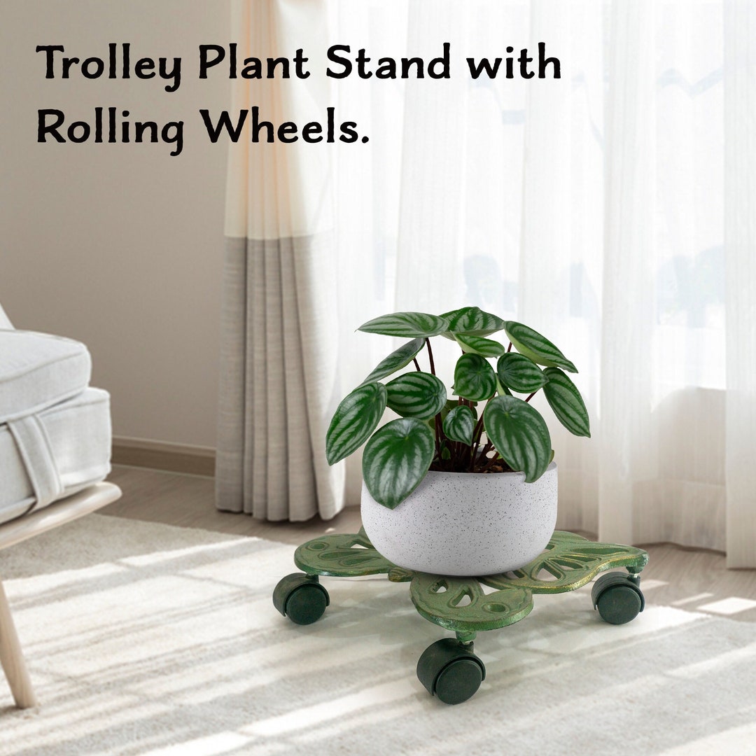 Luxurious and Elegant Golden Butterfly Metal Plant Stand Available ...