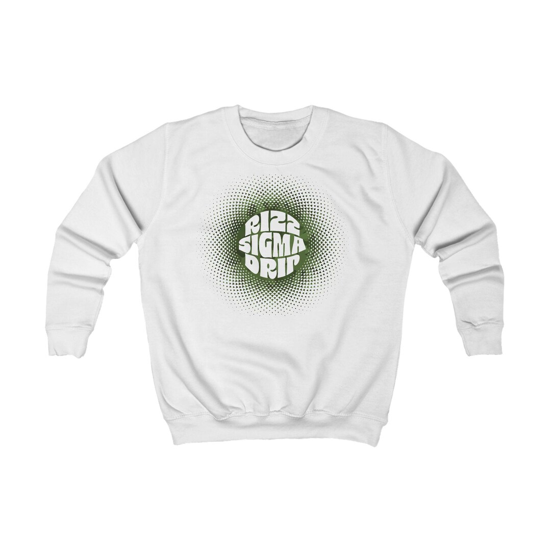 Gen Alpha Rizz Sigma Drip Kids Sweatshirt | Teen Streetwear - Etsy ...