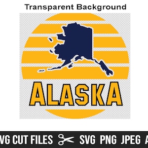 Alaska Svg, Alaska Png, Alaska Jpg, Alaska Logo - Etsy