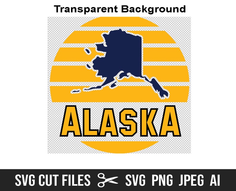 Alaska Svg, Alaska Png, Alaska Jpg, Alaska Logo - Etsy
