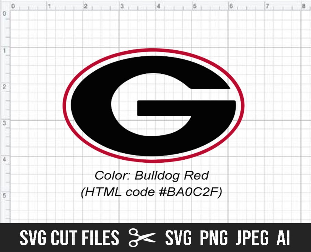 Georgia Football UGA College Game Day Cutting Machine Engraving Digital ...