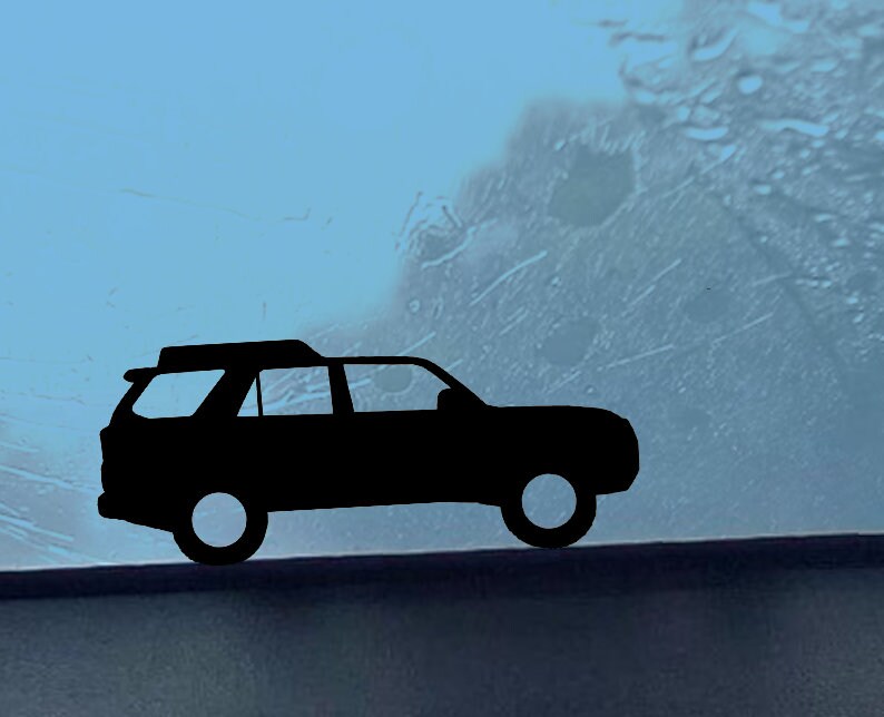 4runner Window Sticker Decal, Works Great for Windshield, or as an ...