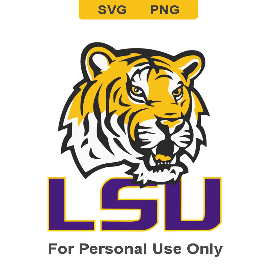 SVG Illustrator File LSU Tigers Svg Lsu Tigers Png Lsu Svg Lsu - Etsy