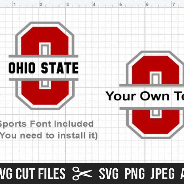 Ohio State Svg - Etsy