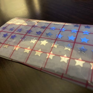 100 Tiny Small Star Stickers, Star Sticker Sheet white, Glow in the ...