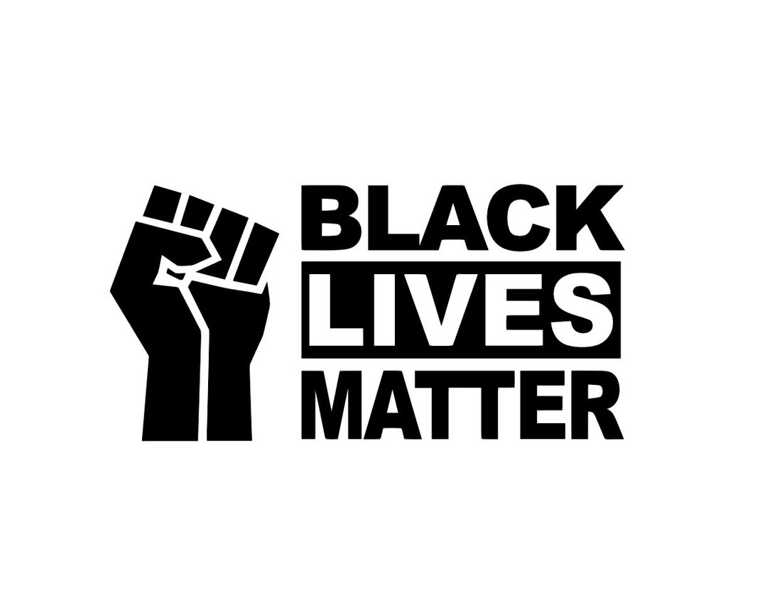 2 two BLACK LIVES MATTER Stickers, Blm Sticker, Blm Car Decal, Blm ...