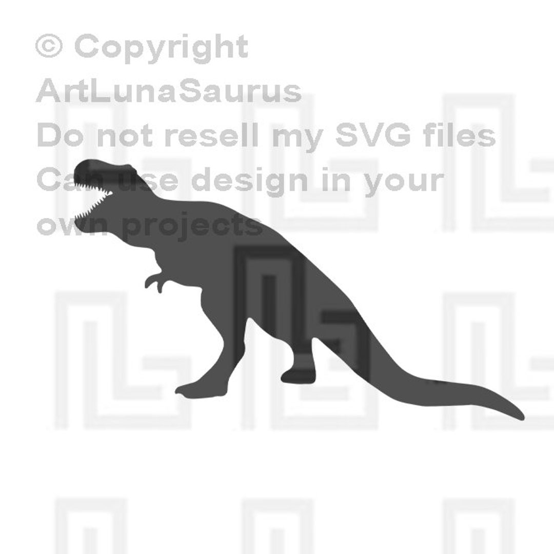 T-rex Svg Trex Svg Trex Png Dinosaur Svg Dinosaur Png Cut - Etsy