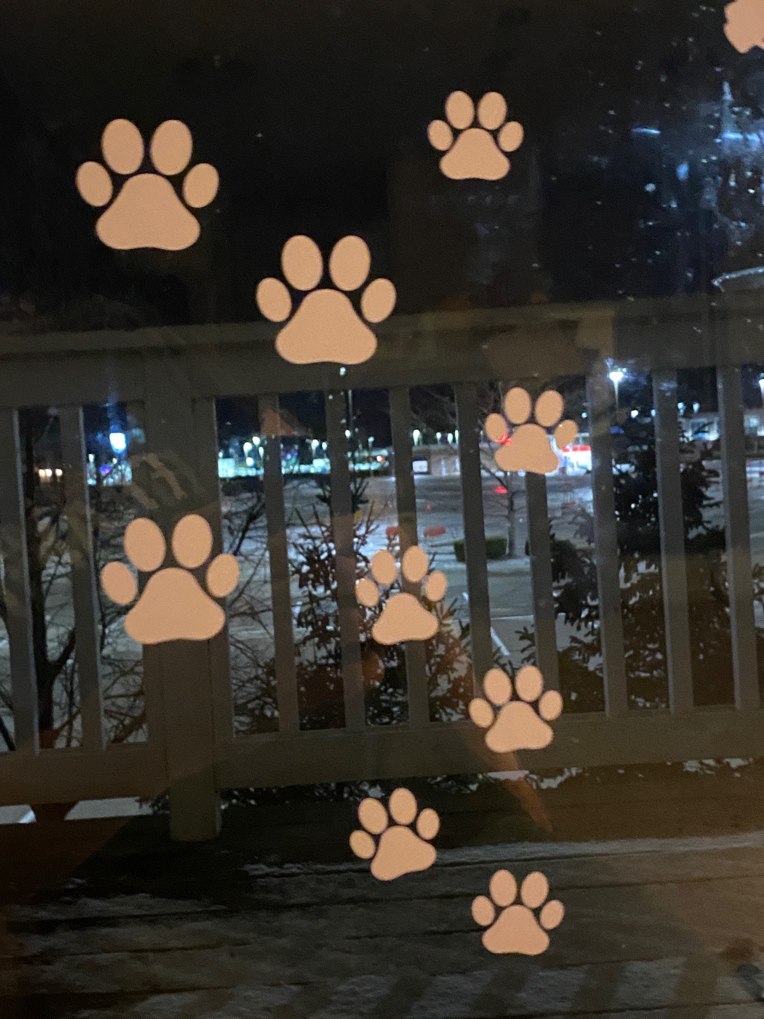 100 CAT PAW PRINTS Decal Stickers, Tiny 2mm, 4mm, 8mm, Cat Mark ...