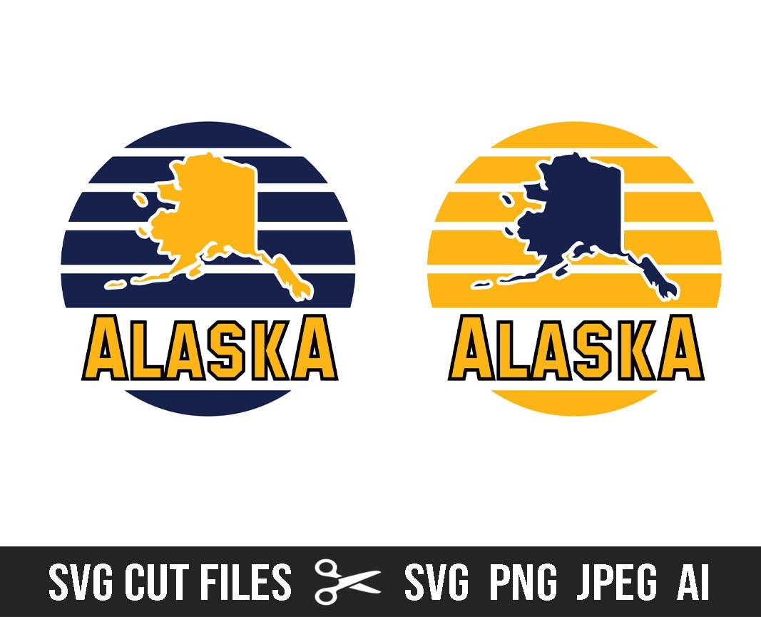 Alaska Svg, Alaska Png, Alaska Jpg, Alaska Logo - Etsy