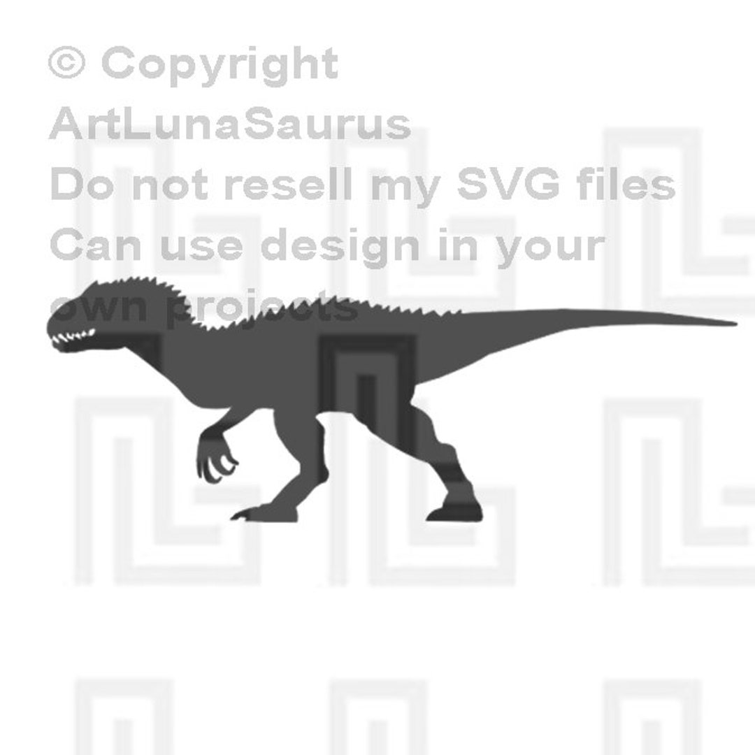 Velociraptor Dinosaur Silhouette SVG Design Cut File cricut, Cameo ...