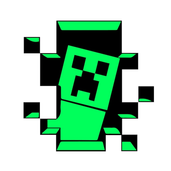 Creeper Svg - Etsy