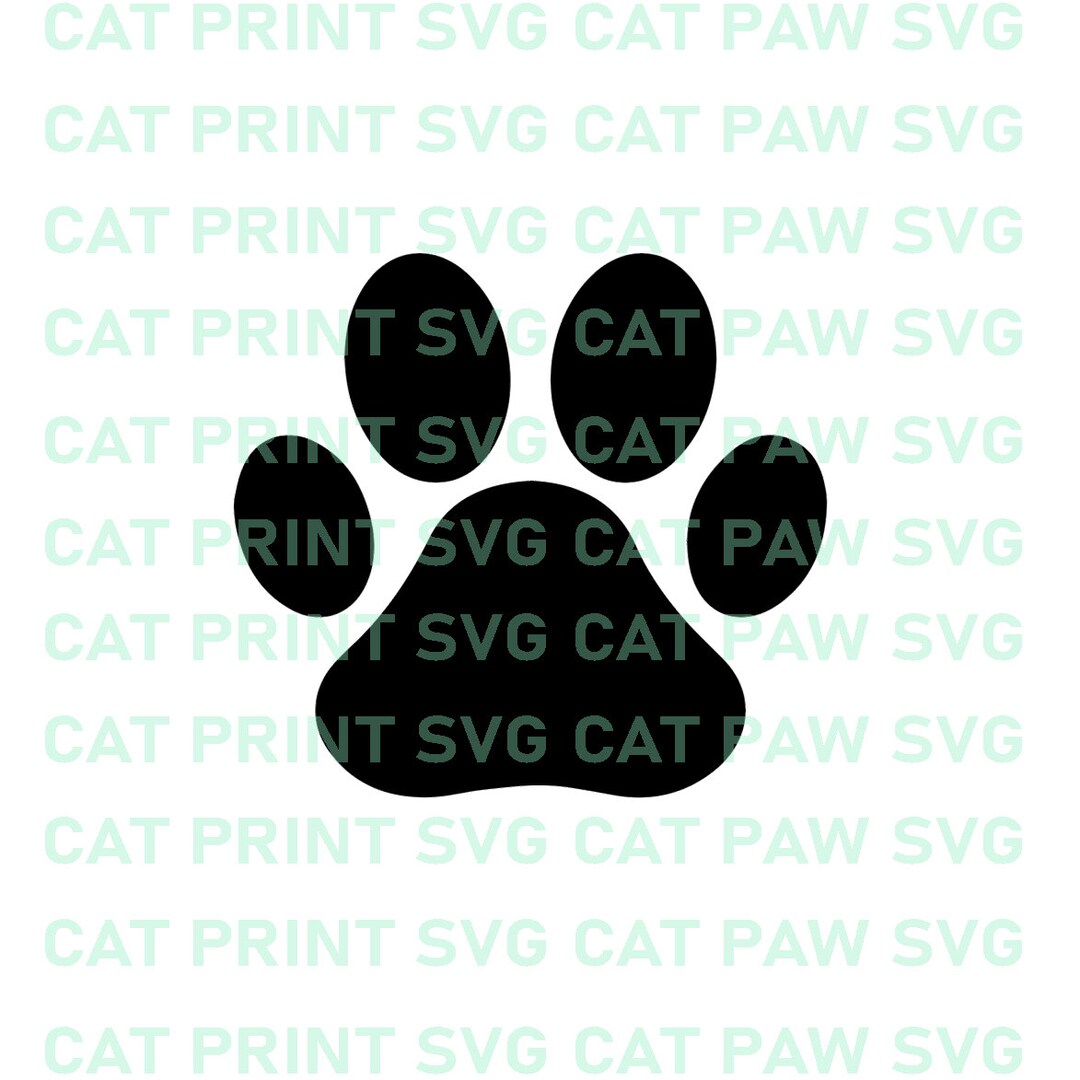 CAT PAW SVG, Cat Paw Svg, Cat Paw Print Svg, Cat Paw Png, Cat Paw Print ...