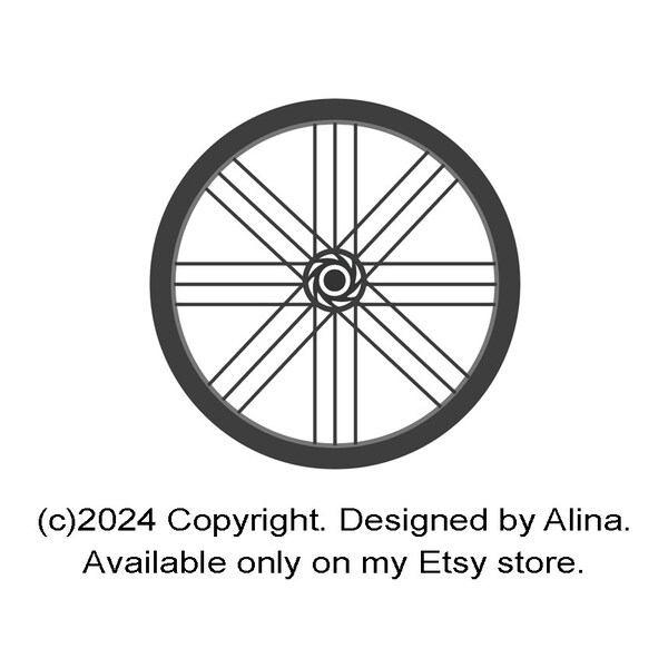 Bicycle Wheel Art - Etsy