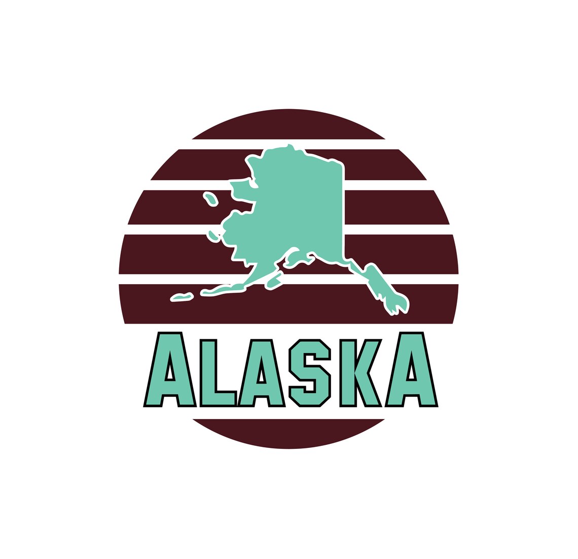 Alaska Svg, Alaska Png, Alaska Jpg, Alaska Logo - Etsy