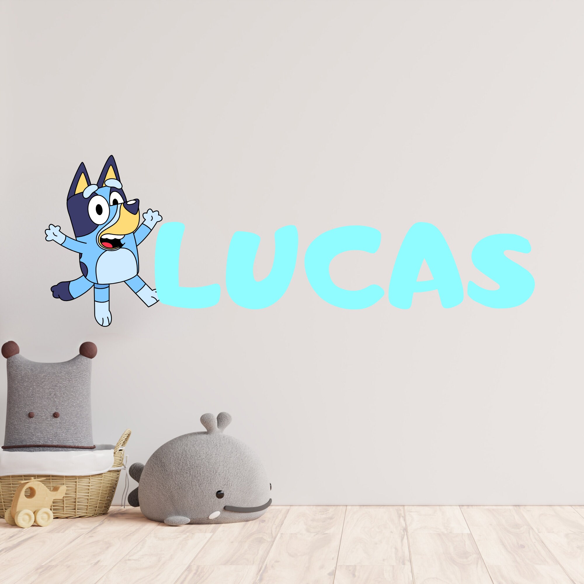 Bluey Growth Chart for Kids, Personalized Growth Chart, Height Chart ...