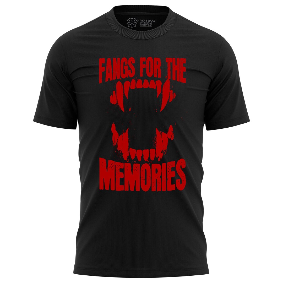 Fangs for the Memories T-shirt, Halloween Unisex Shirt, Halloween ...