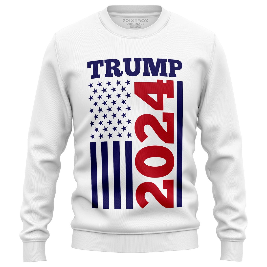 Trump 2024 Election Sweater Trump 2024 Flag Republican Shirt Pro Trump ...