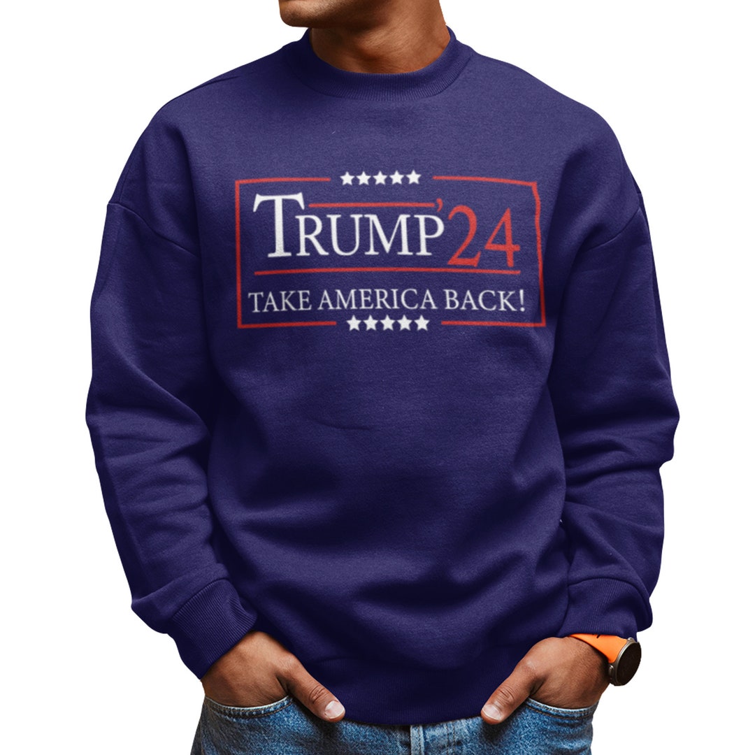Trump 2024 Election Sweater Take America Back Sweater Republican Shirt ...