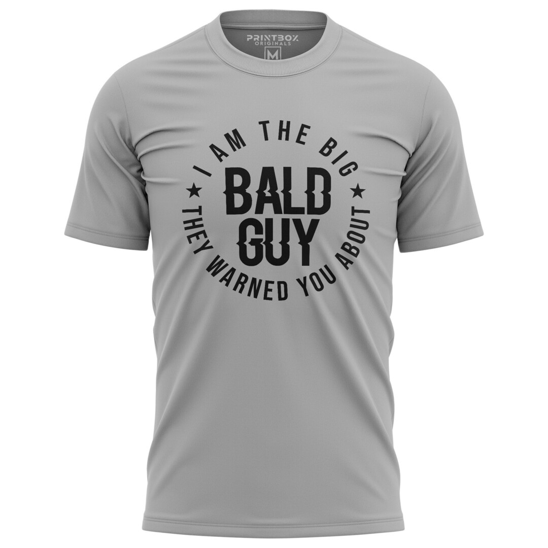 Big Bald Guy They Warned You About, Funny Tshirt for Men, Dad Grandad ...