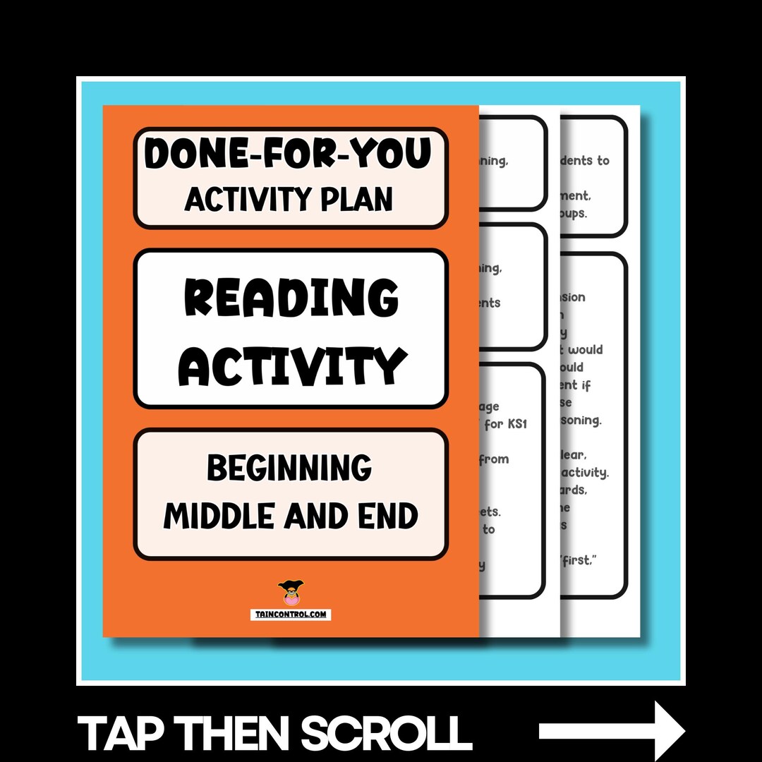 Done-for-you Interview Activity - Reading Beginning, Middle & End ...
