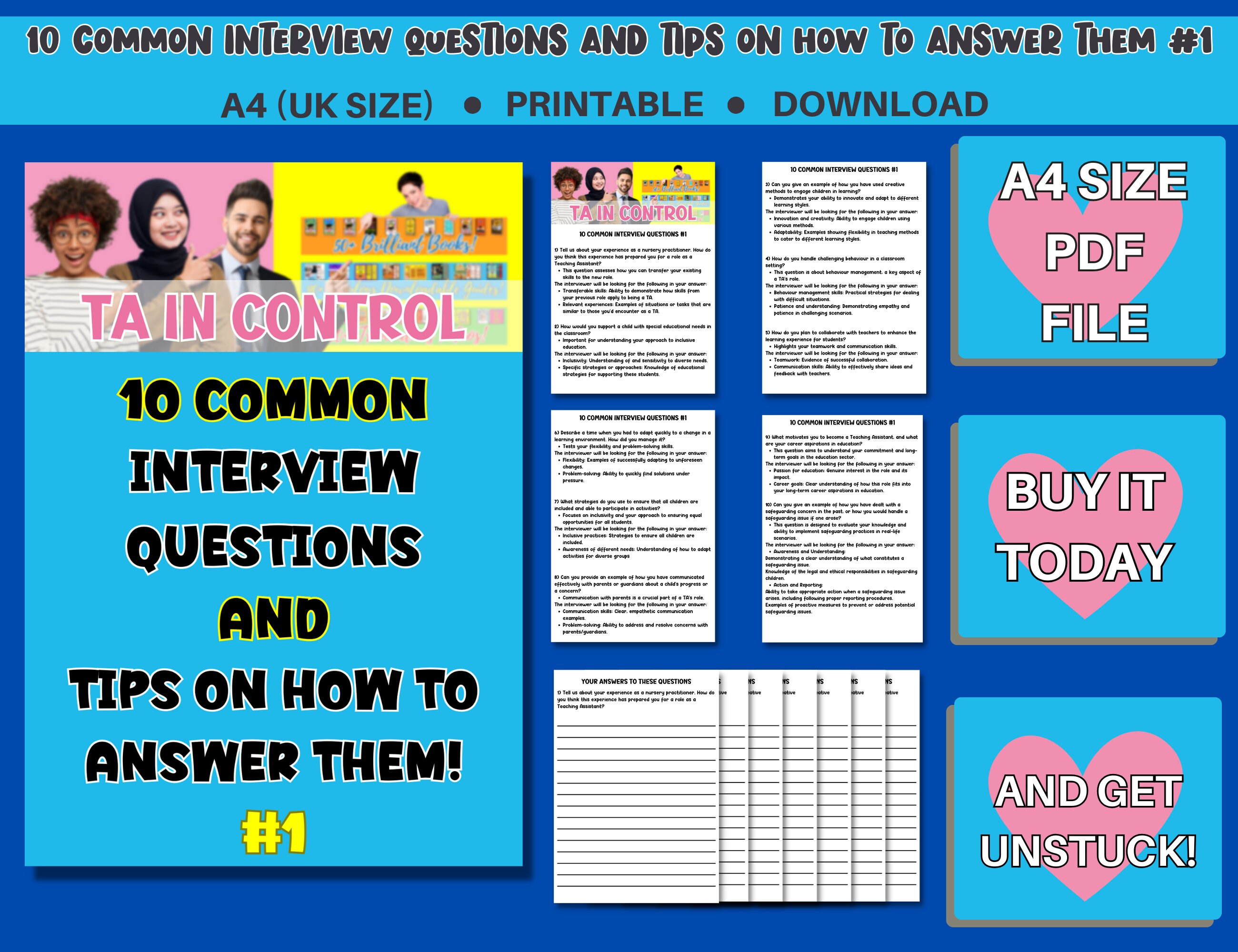 10 Common Interview Questions and Tips ON How to Answer Them #1 ...