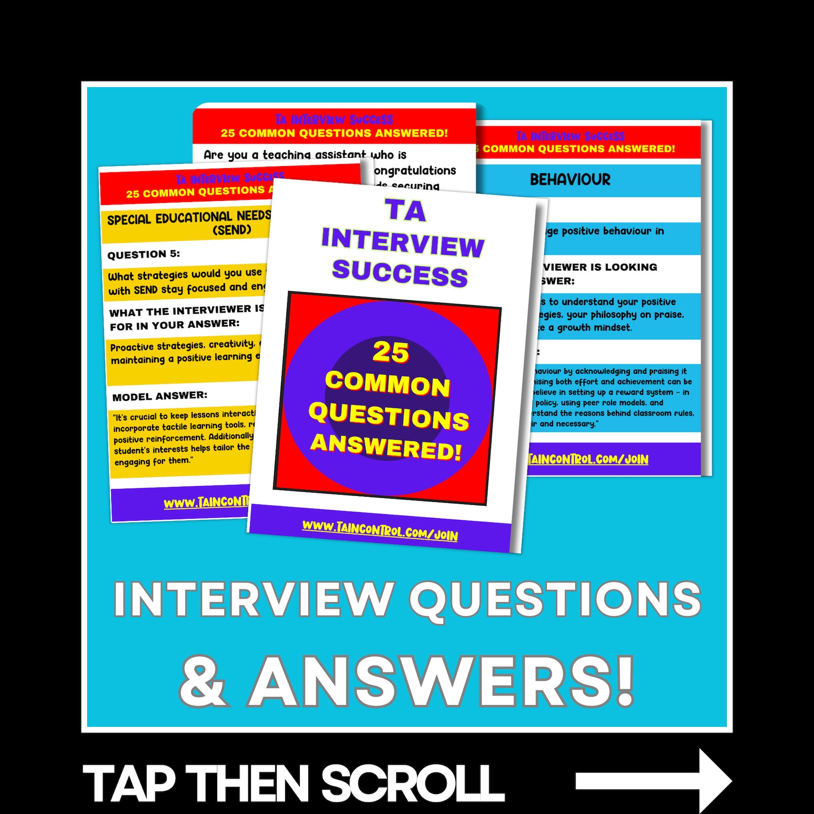 25 TA Interview Questions Answered - Primary or Secondary School - TA ...