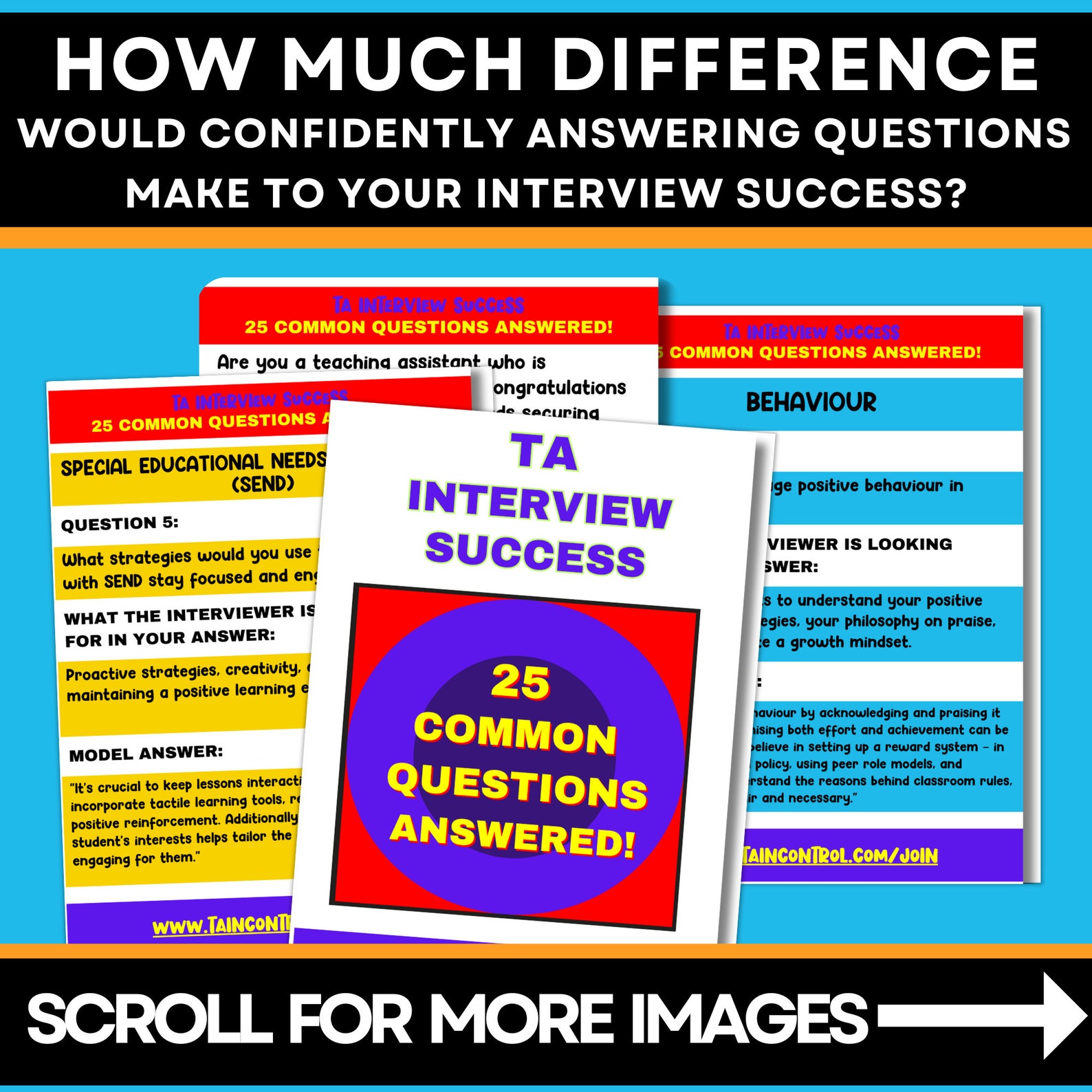 25 TA Interview Questions Answered - Primary or Secondary School - TA ...