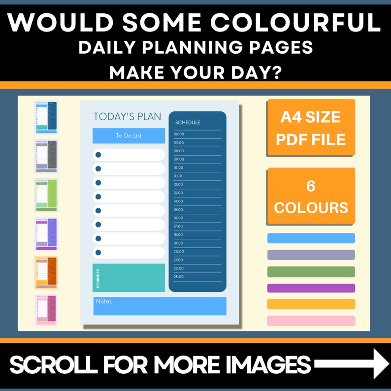 Teaching Assistant Today's Plan Page 6 Colours Primary or Secondary ...