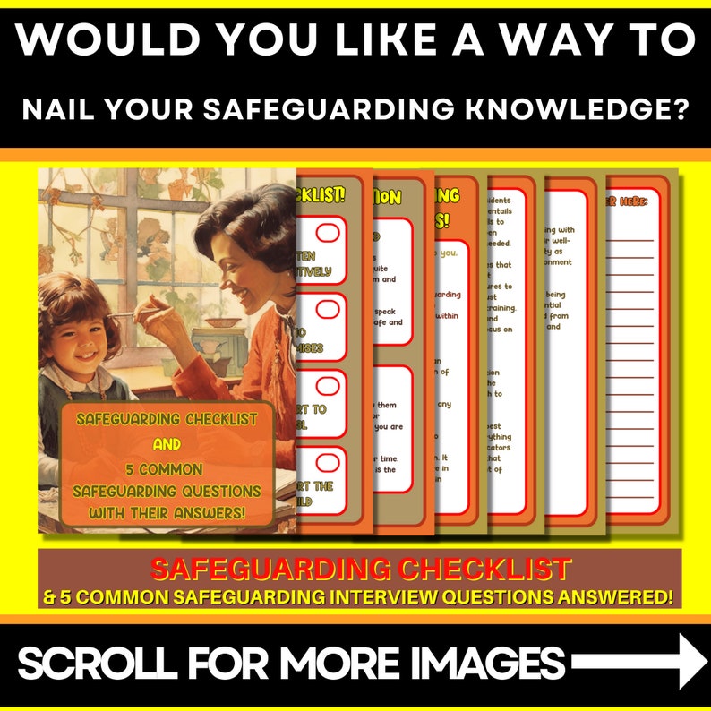 Safeguarding Checklist Plus 5 Interview Questions Answered - Primary or ...