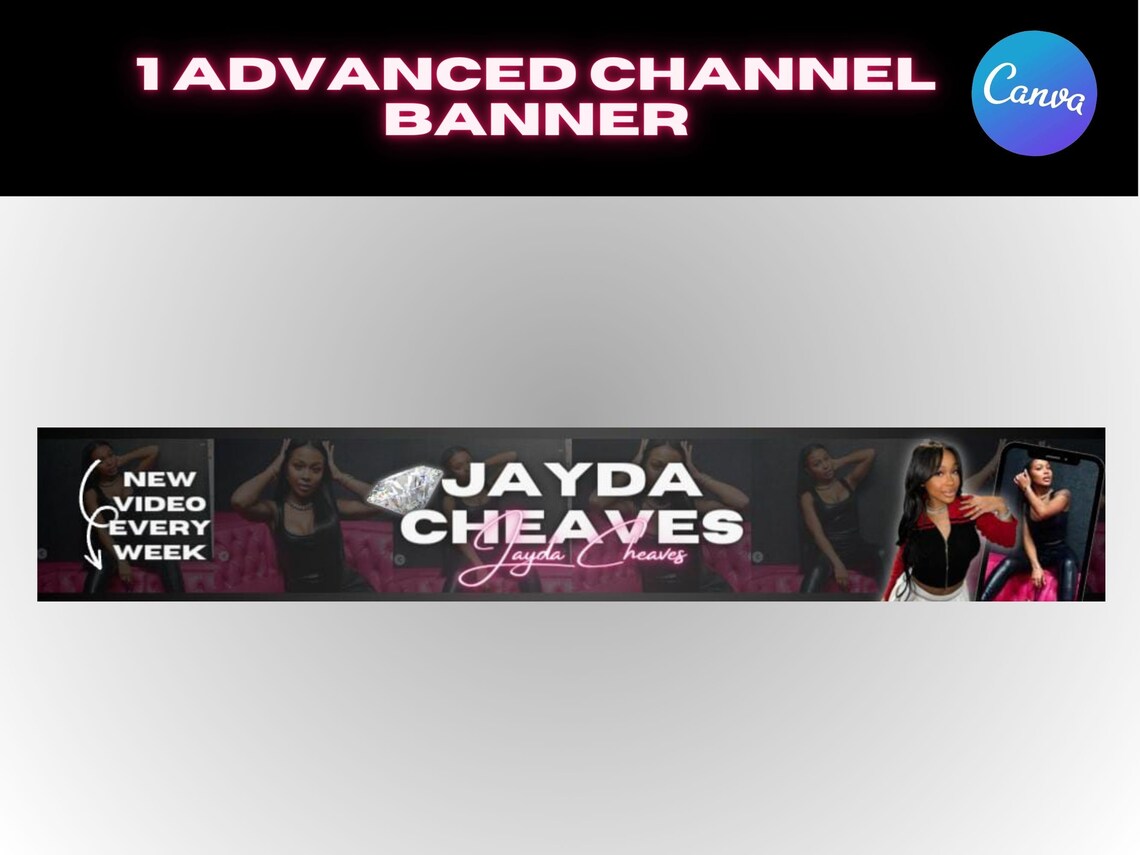 Editable Intro & Outrothumbnail Channel Banner and Logo - Etsy