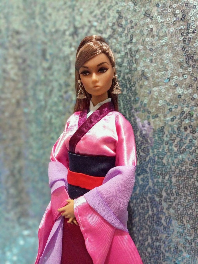 Doll Clothes Traditional Dress of Mulan Custom Handmade - Etsy