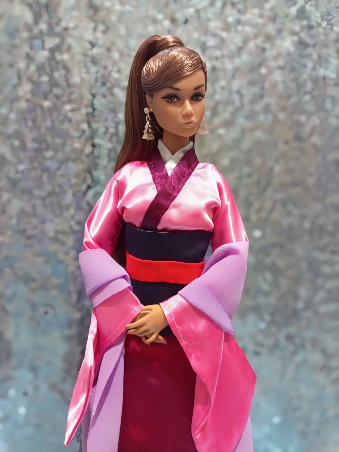 Doll Clothes Traditional Dress of Mulan, Custom Handmade, Shade of ...